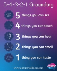 5-4-3-2-1 Grounding Exercise - Auburn Psychological Wellness Center